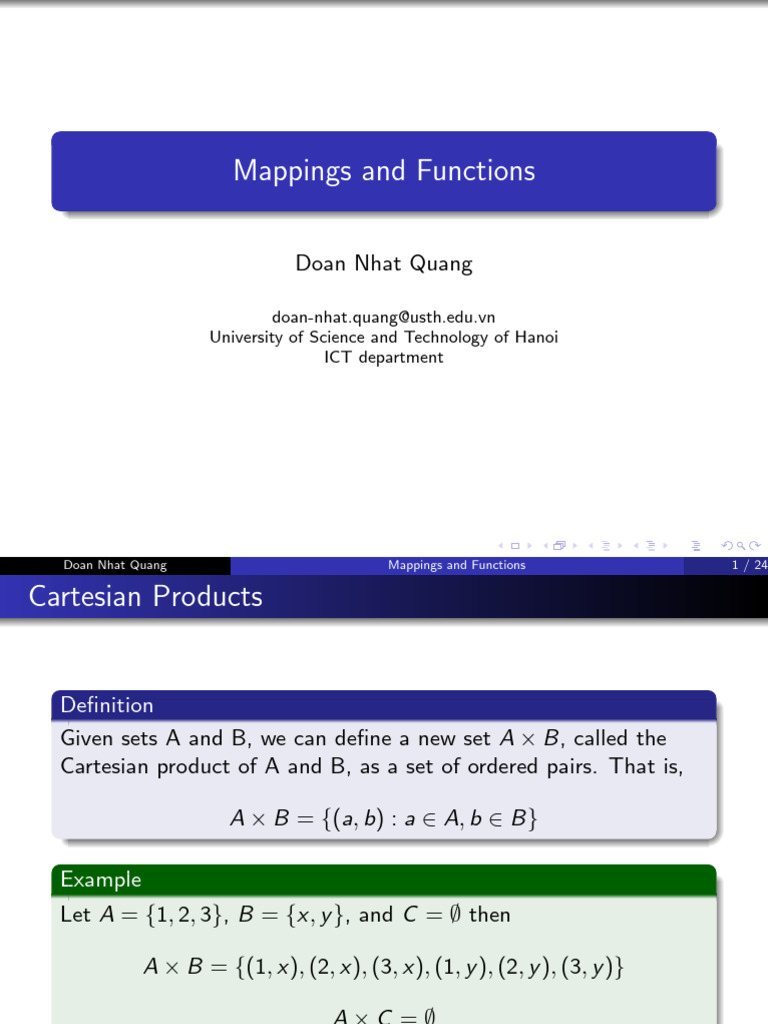 AS 2. Mapping | PDF | Function (Mathematics) | Logic