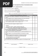 LEV Weekly Checklist | PDF | Working Conditions | Workplace