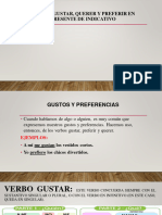 Verbos Se Utilizan para Expresar Gustos y Preferencias en Inglés | PDF