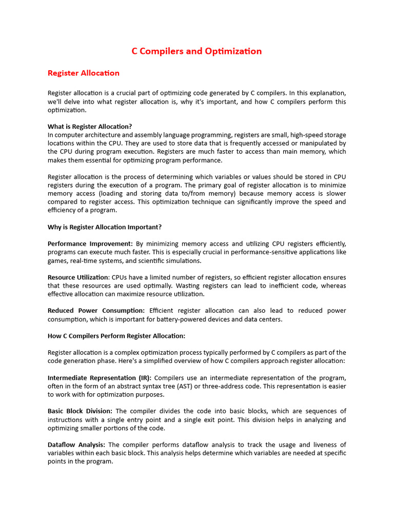 Module 2 Pdf Program Optimization Pointer Computer Programming 0052