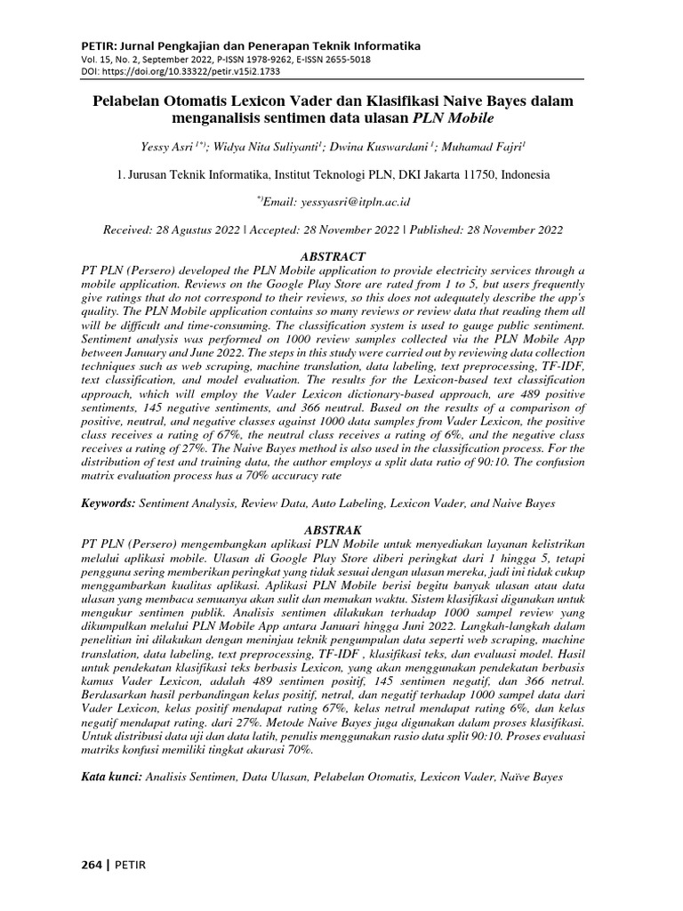 Pelabelan Levenhstein PLN Mobile Lexicon | PDF | Cognition | Artificial Intelligence