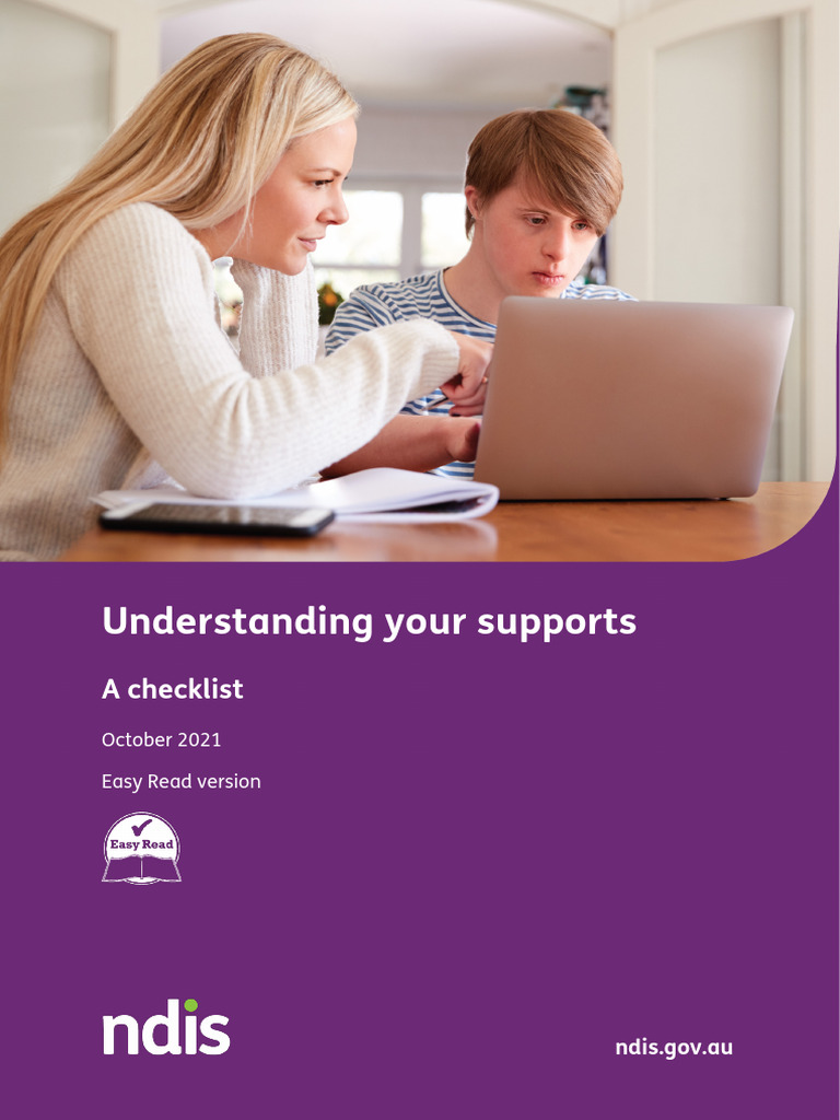 ER Checklist For Understanding Supports 20230303 | PDF