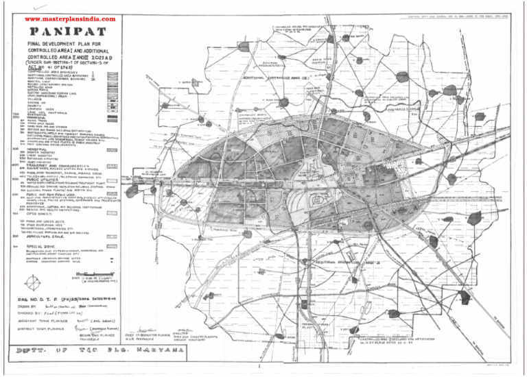 Panipat Master Plan 2021 Map | PDF