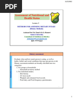 Nutritional Assessment Abcd | PDF | Malnutrition | Human Nutrition