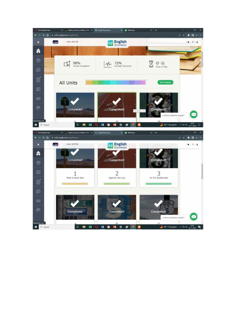 Avance de Ingles | PDF