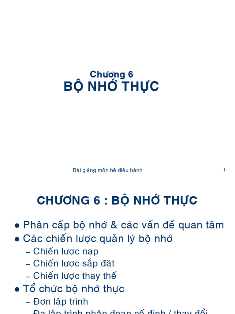 6 Chap6-Realmemory | PDF