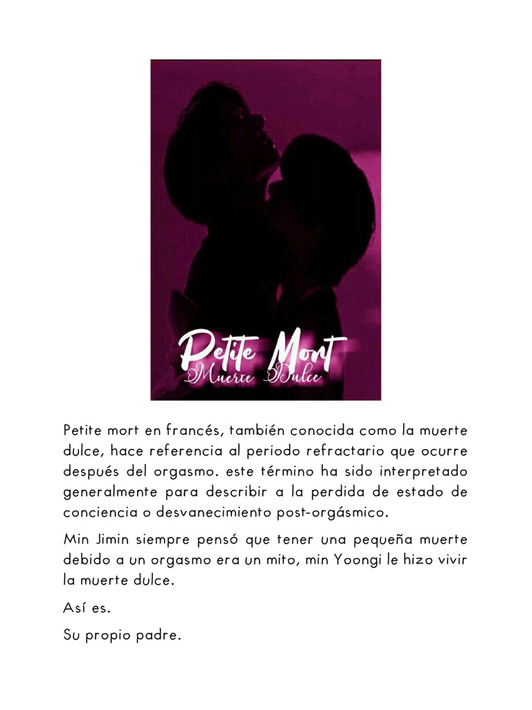 Petite Mort | PDF | Orgasmo | Relaciones íntimas
