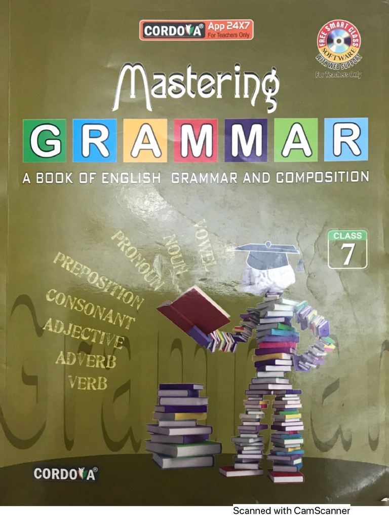 Class-7-CORDOVA-Mastering Grammar | PDF