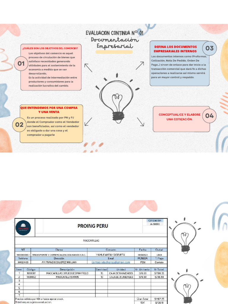 Ec1 Documentacion Empresarial | PDF