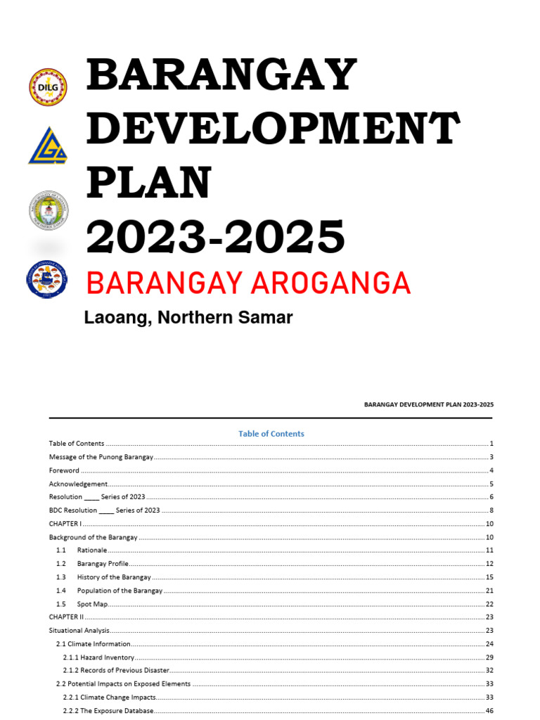 BDP Aroganga | PDF | Sea Level Rise | Precipitation