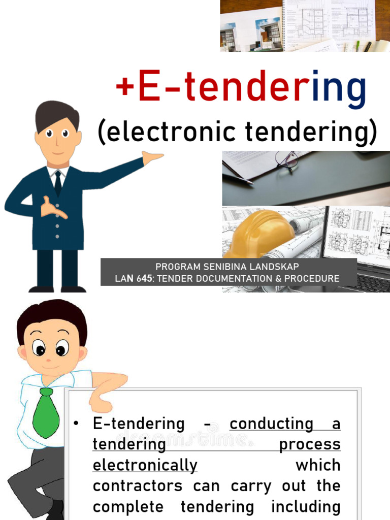 Lecture 05 E-Tendering | PDF