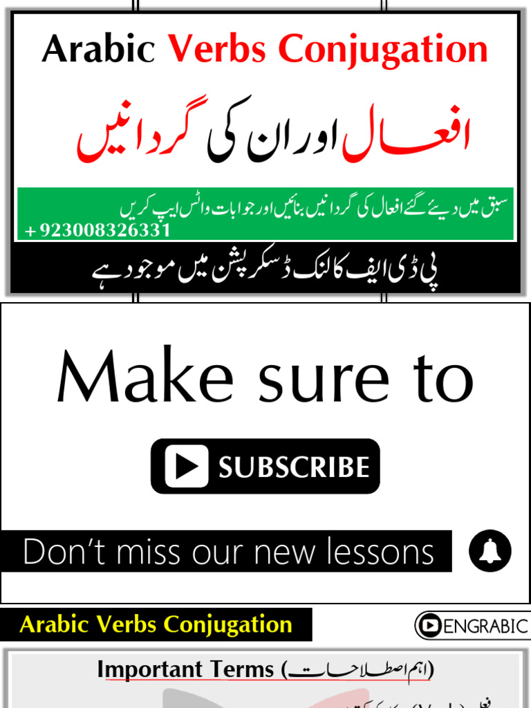 Past Indefinite Verb Conjugations | PDF