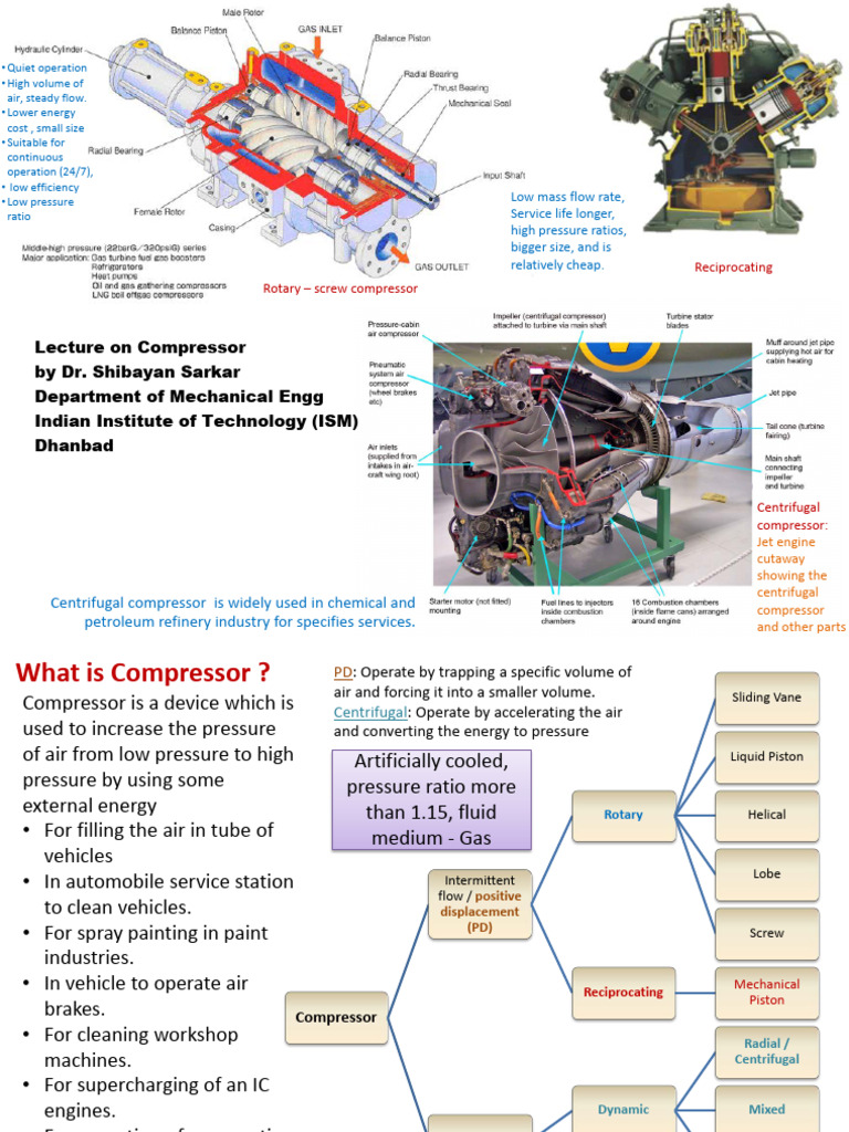 Compressor Basics for Engineers | PDF | Turbocharger | Applied And ...