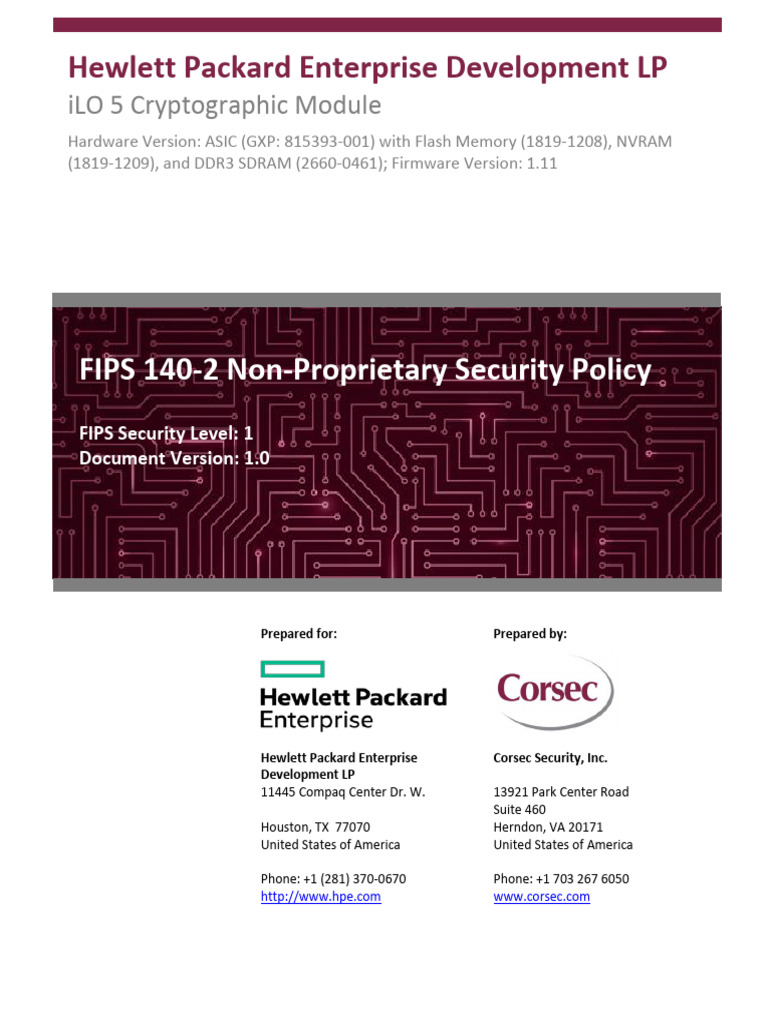 140 SP 3122 | PDF | Operating System | Espionage Techniques