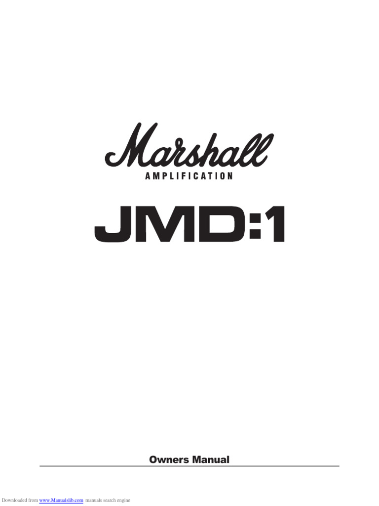 JMD 1 | PDF | Amplifier | Ac Power Plugs And Sockets