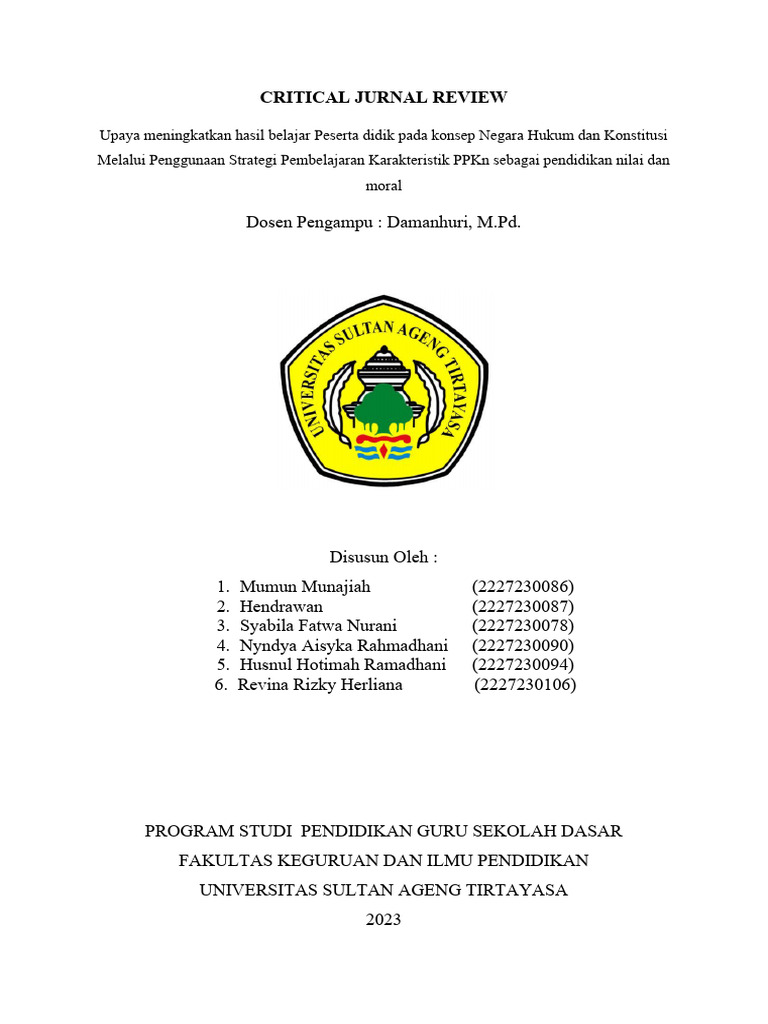 Jurnal PKN | PDF | Bisnis