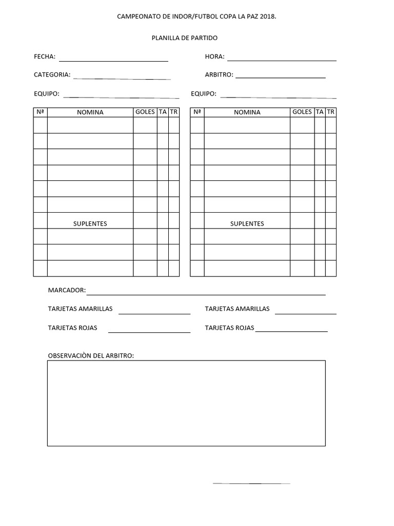 PLANILLA-INDOR | PDF