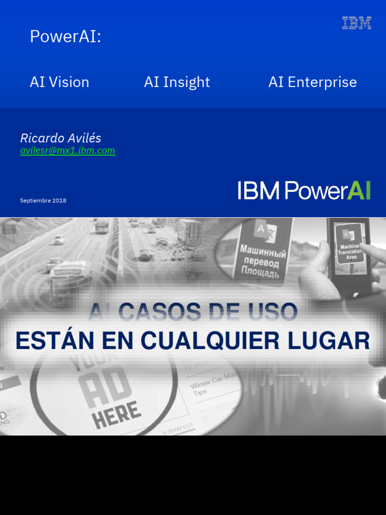 PowerAI - (AI Vision-AI Insight-AI Enterprise) Webinar - 25sept18 | PDF ...