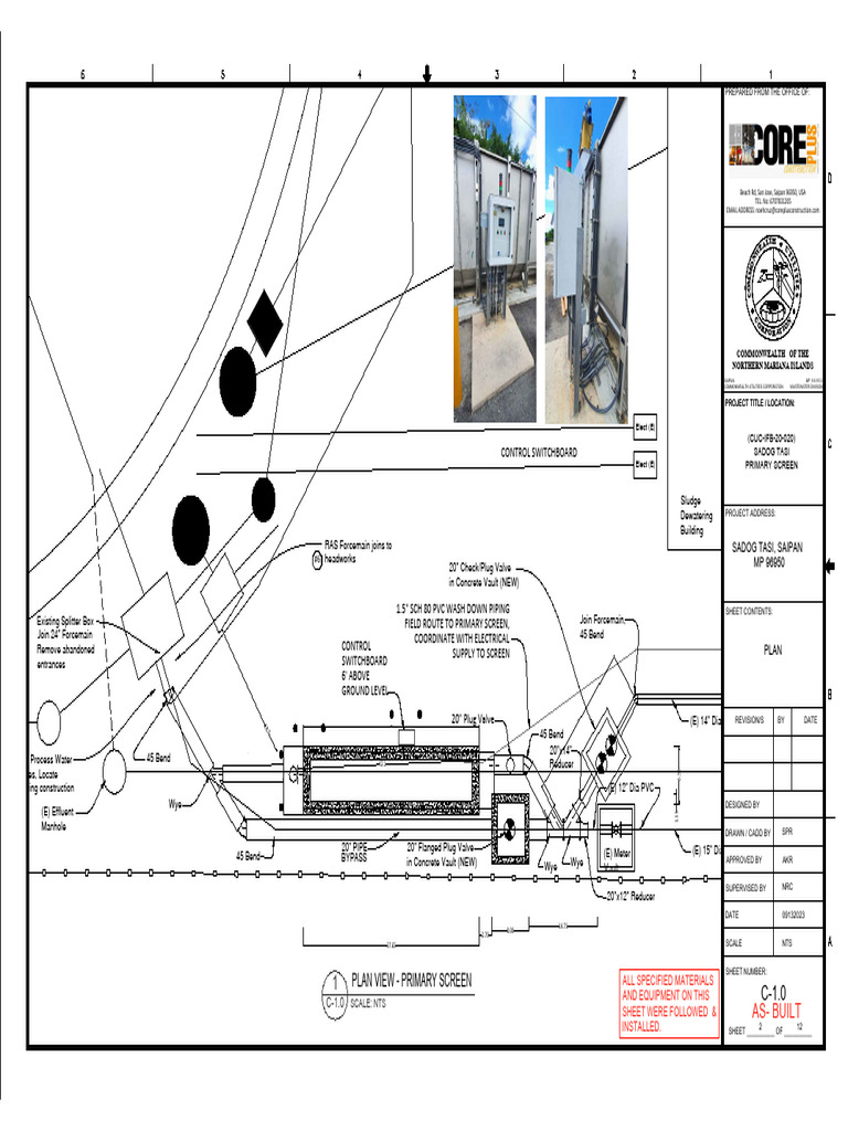 Plan View - Primary Screen: Control Switchboard | PDF | Water Pollution ...