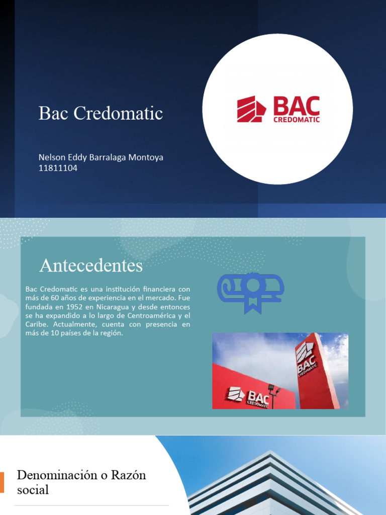 Bac Credomatic | PDF