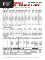Rivets Per Pound Reference Table | PDF | Metals