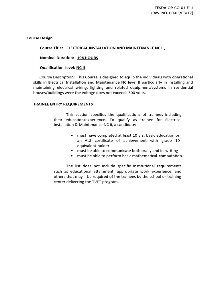 Competency Based Curriculum | PDF | Occupational Safety And Health | Methodology