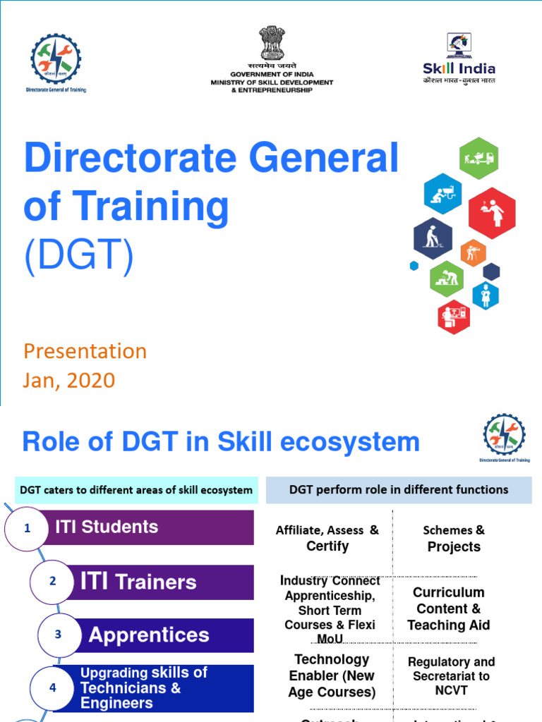 DGT Presentation | PDF | Apprenticeship | Virtual Reality