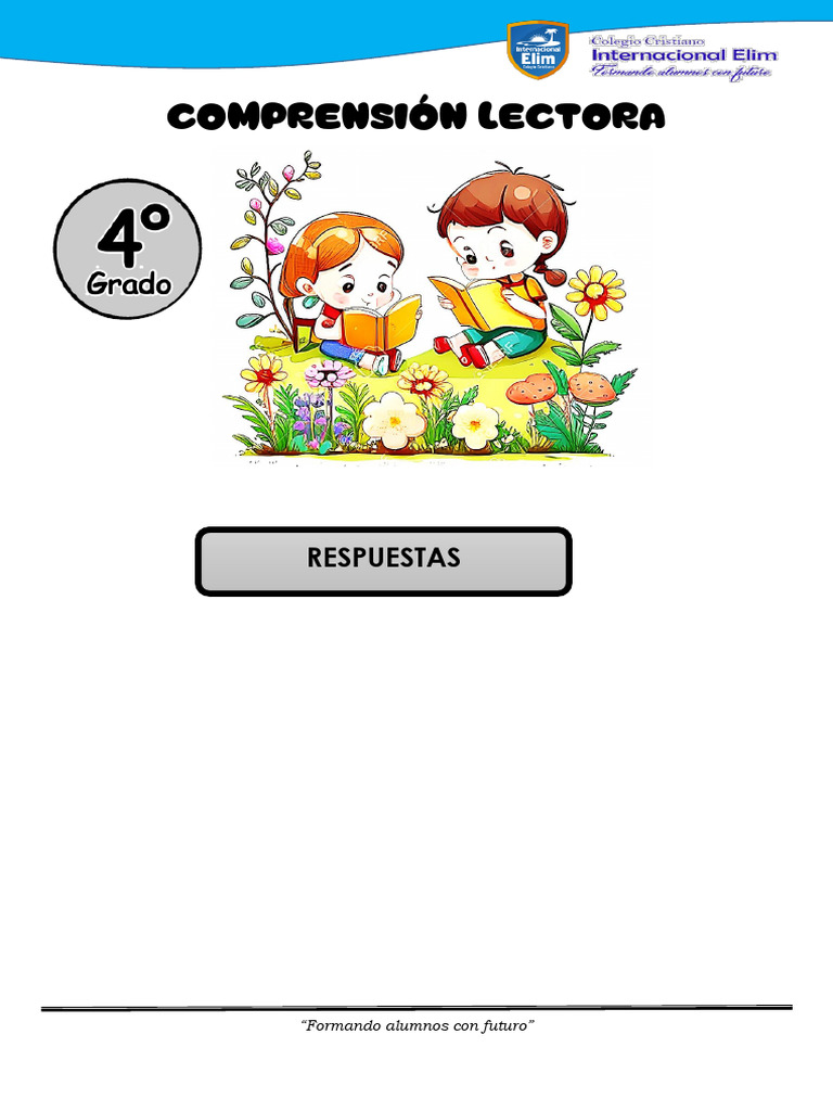 COMPRENSIÓN LECTORA - RESPUESTAS 2023 | PDF
