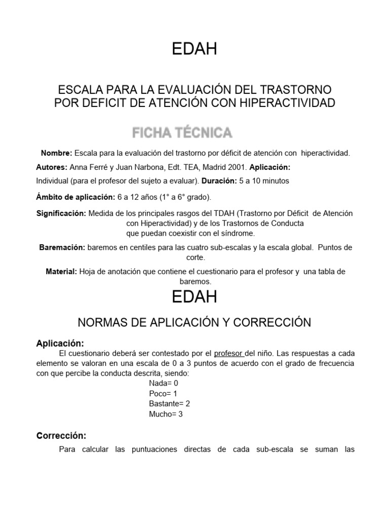 EDAH | PDF
