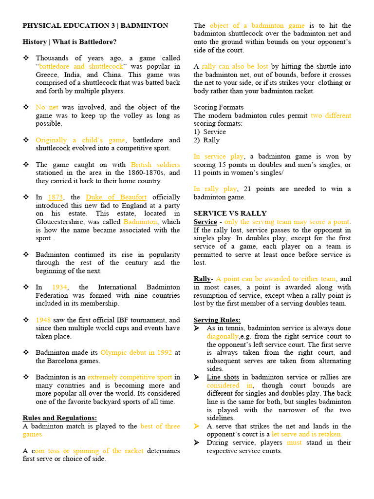 PHYSICAL-EDUCATION-3 | PDF | Sports | Athletic Sports