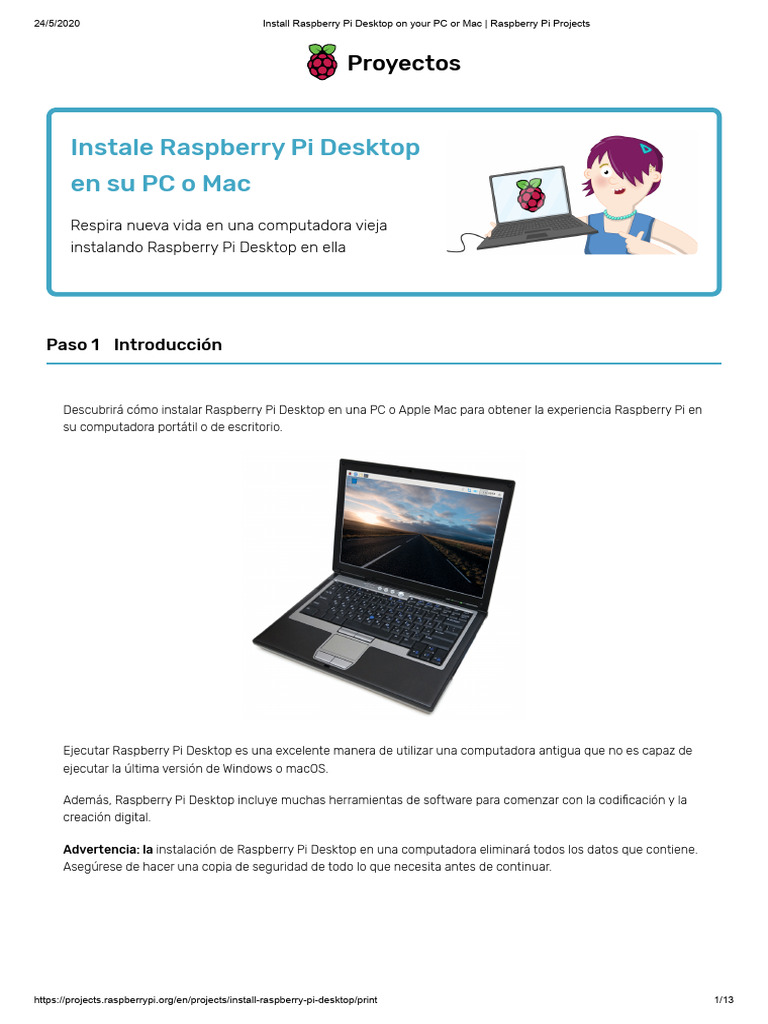 Install Raspberry Pi Desktop On Your Pc Or Mac Pdf Arranque Mac Os 2415