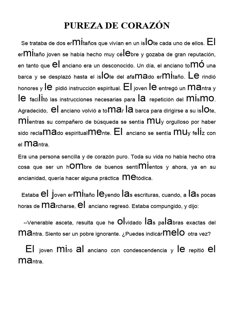 Cuento Fonema M L 2 | PDF | Cocina, comidas y vino