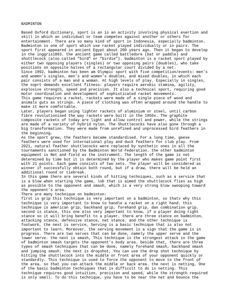 Teks | Download Free PDF | Games Of Physical Skill | Ball Games