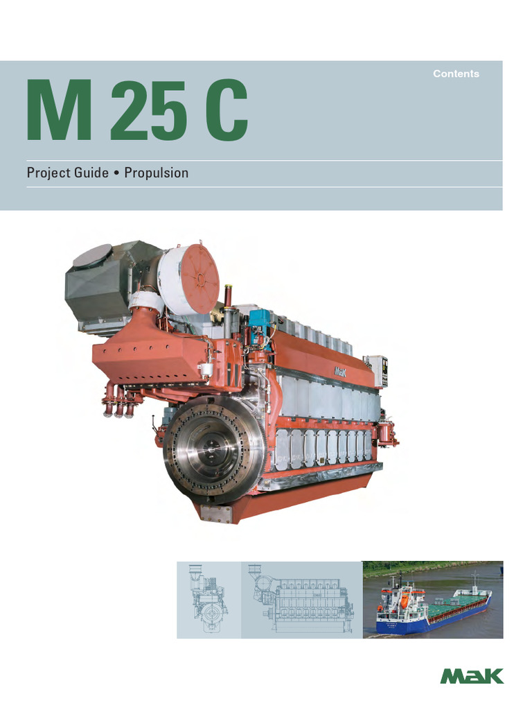 Project Guide M25C Propulsion 04 2E2012 | PDF | Engines | Diesel Engine