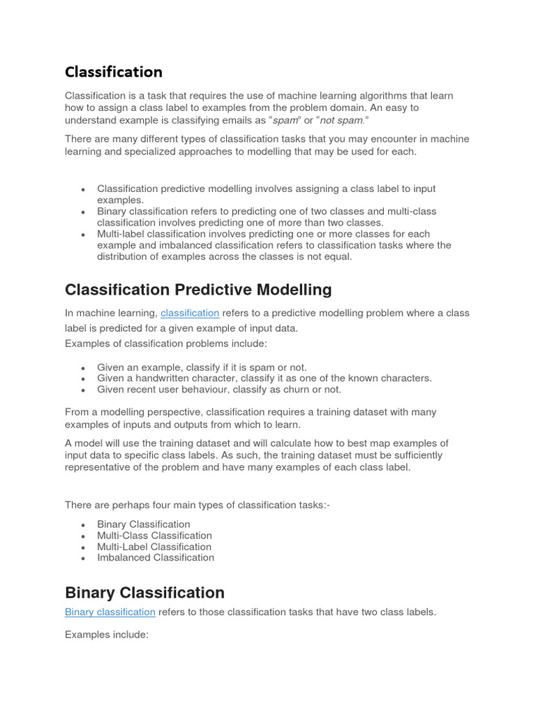 Classification Clustering Recommender System | PDF