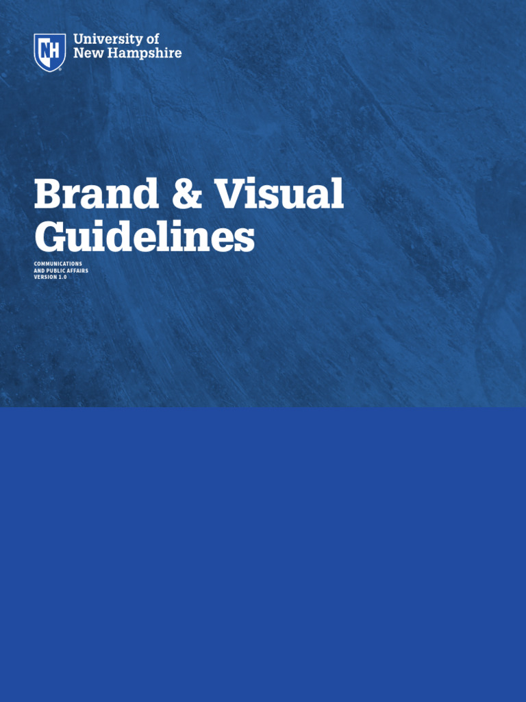 UNH Brand Guidelines 2019 | PDF | Logos | Brand