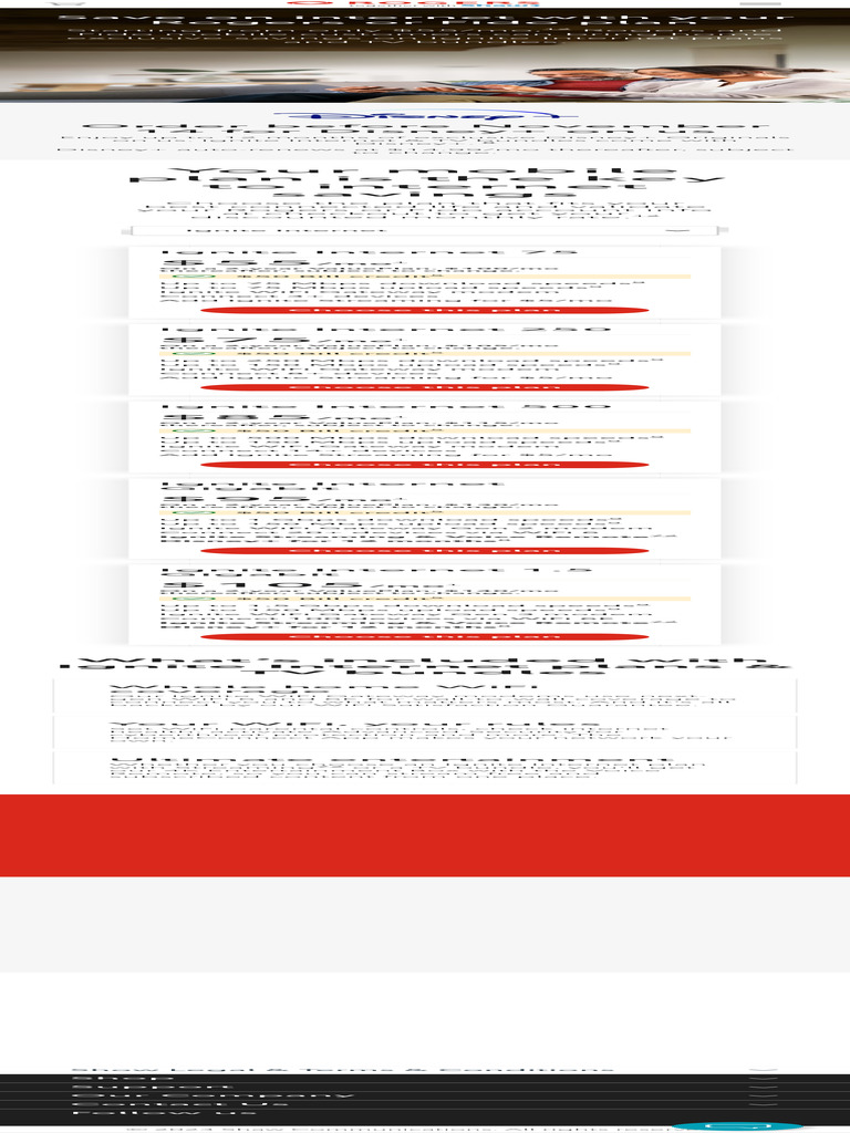 Internet Deals For Rogers & Fido Mobile Rogers Together With Shaw | PDF ...