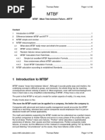 MTTR MTBF Calculation PDF | PDF | Systems Engineering | Computing And Information Technology