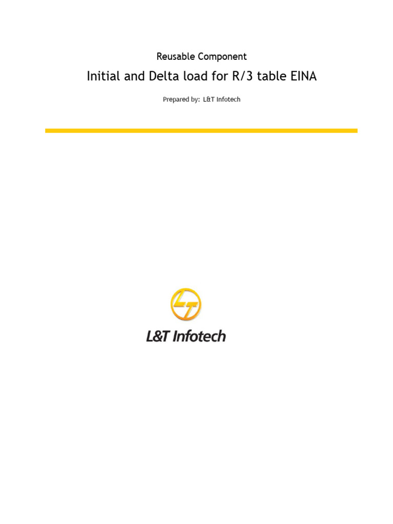 03 Inital - Delta Download - Ztable - EINA | PDF | Database Index | Data Management