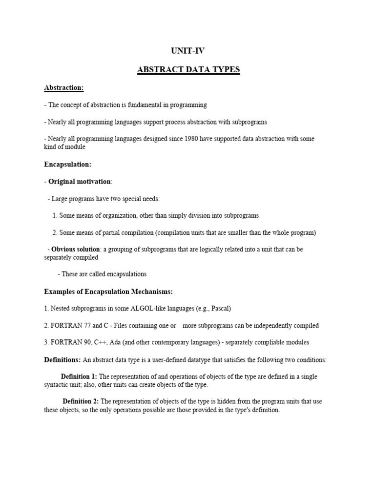 PPL Unit 4 | PDF | Inheritance (Object Oriented Programming) | Class ... PPL Unit 4 | PDF | Inheritance (Object Oriented Programming) | Class ...