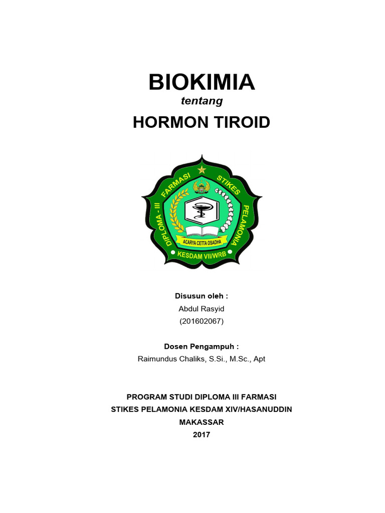Makalah Hormon Tiroid | PDF | Kesehatan Holistik