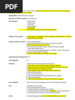 Safety Man Hour Report | PDF