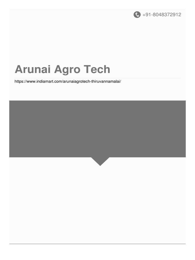 Arunai Agro Tech | PDF | Computers