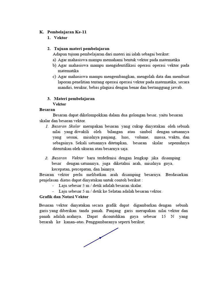 Vektor Dalam MATLAB | PDF