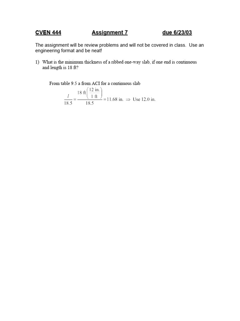 Assignment7 Solution | PDF