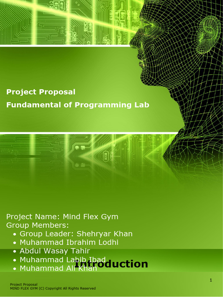 Fop Lab Project Proposal | PDF | C++ | Software