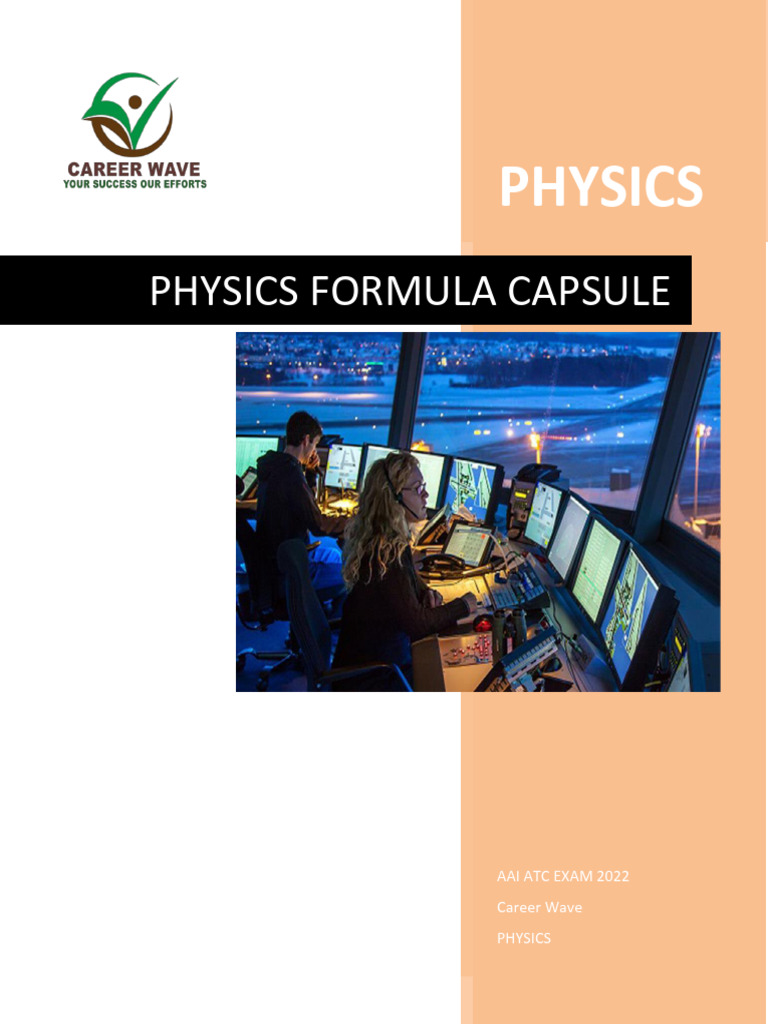 Physics Formula Book | PDF | International System Of Units | Mole (Unit)