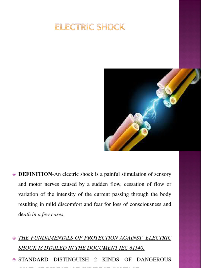 Elecrtic Shock Presentation Converted | PDF | Cardiopulmonary ...