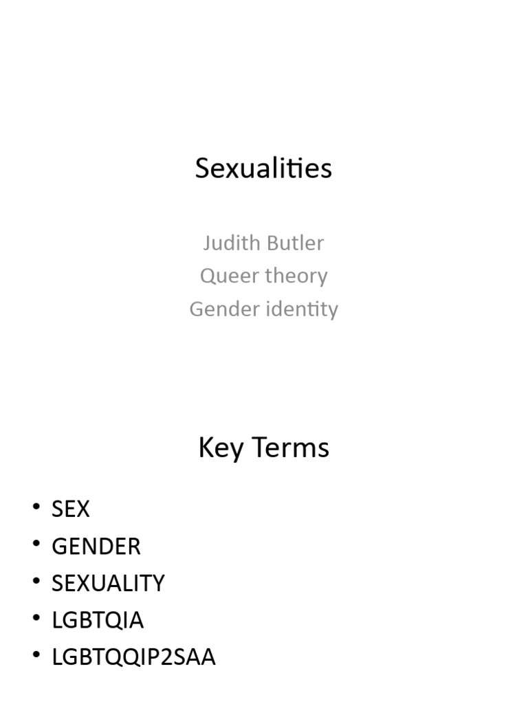 Queer Theory Short | PDF