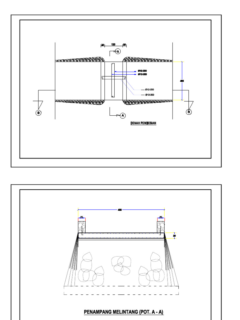 Gambar Plat Dekker Bala Batu - Desa Buntu Barana | PDF